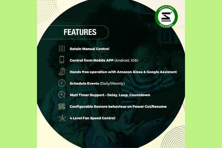 Retrofit Smart Solution to automate your existing switch boards | Smarteefi