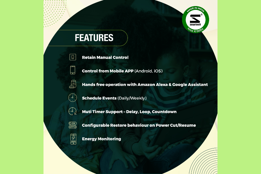 Retrofit Smart Solution to automate your existing switch boards | Smarteefi